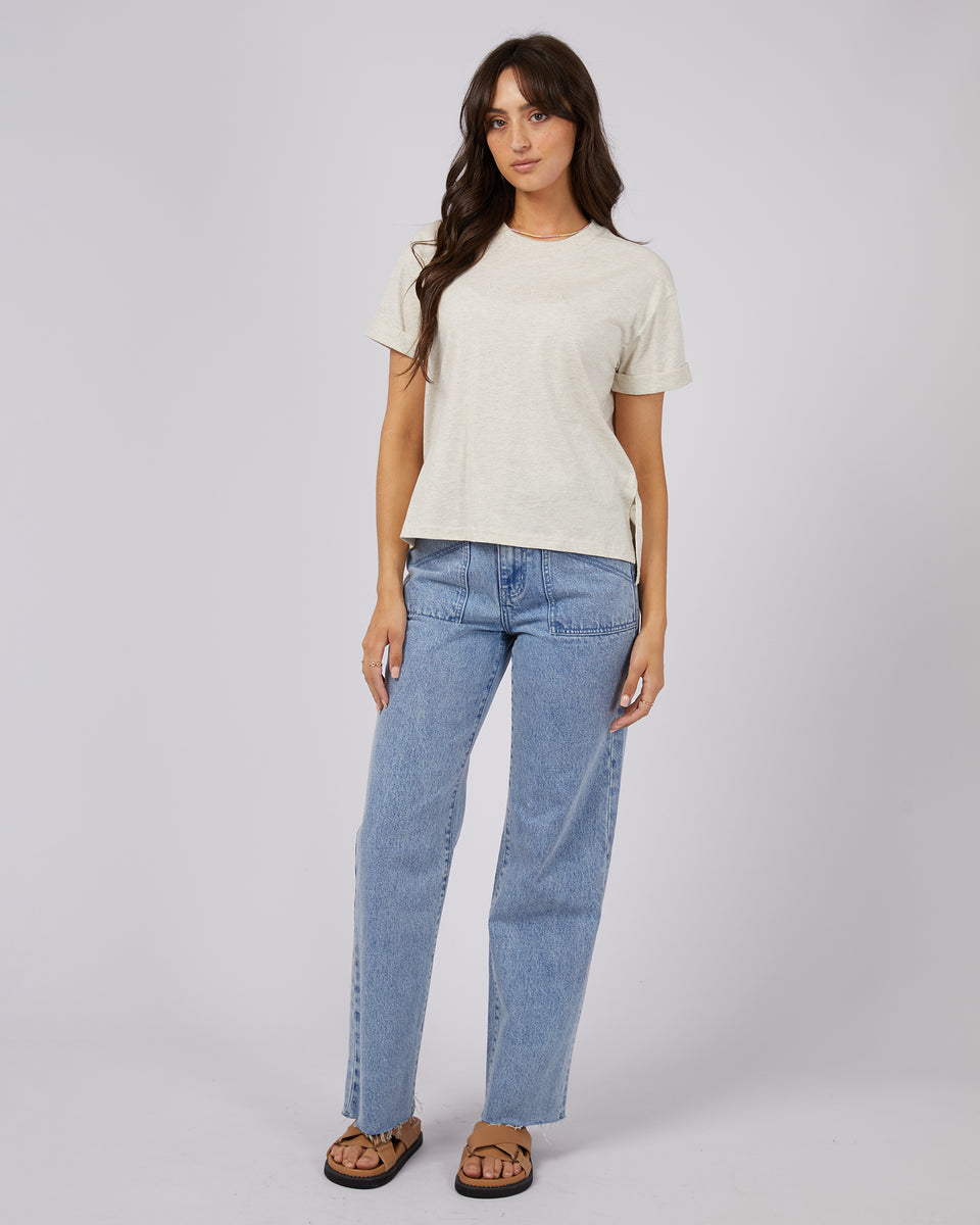 Aae Washed Tee Oat – All About Eve Clothing