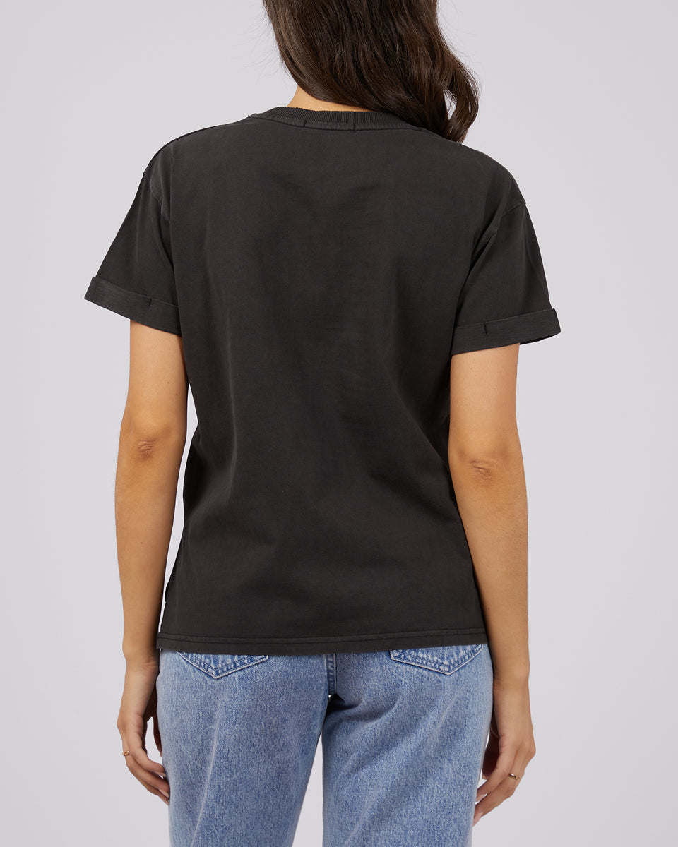 Aae Washed Tee Washed Black – All About Eve Clothing