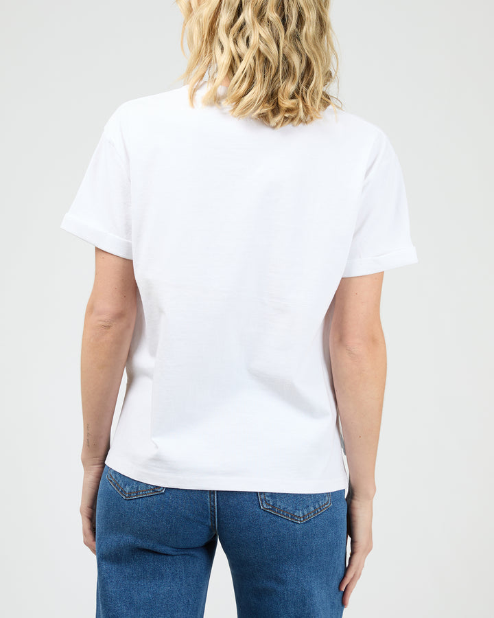 Aae Washed Tee White – All About Eve Clothing