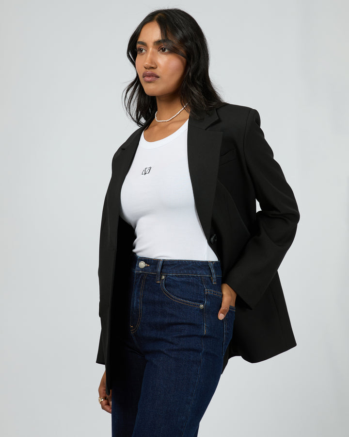 Eve Luxe Basic Blazer Black – All About Eve Clothing